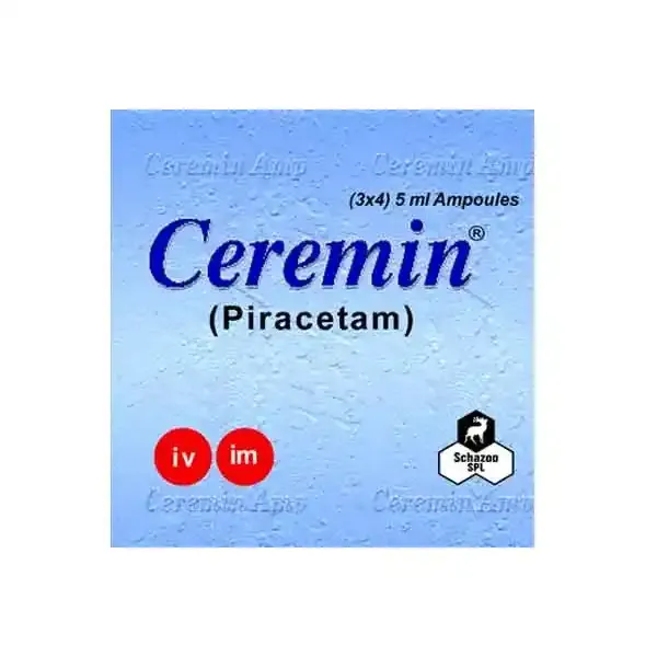 CEREMIN INJECTION 1 GRAM 12 AMPx5 ML