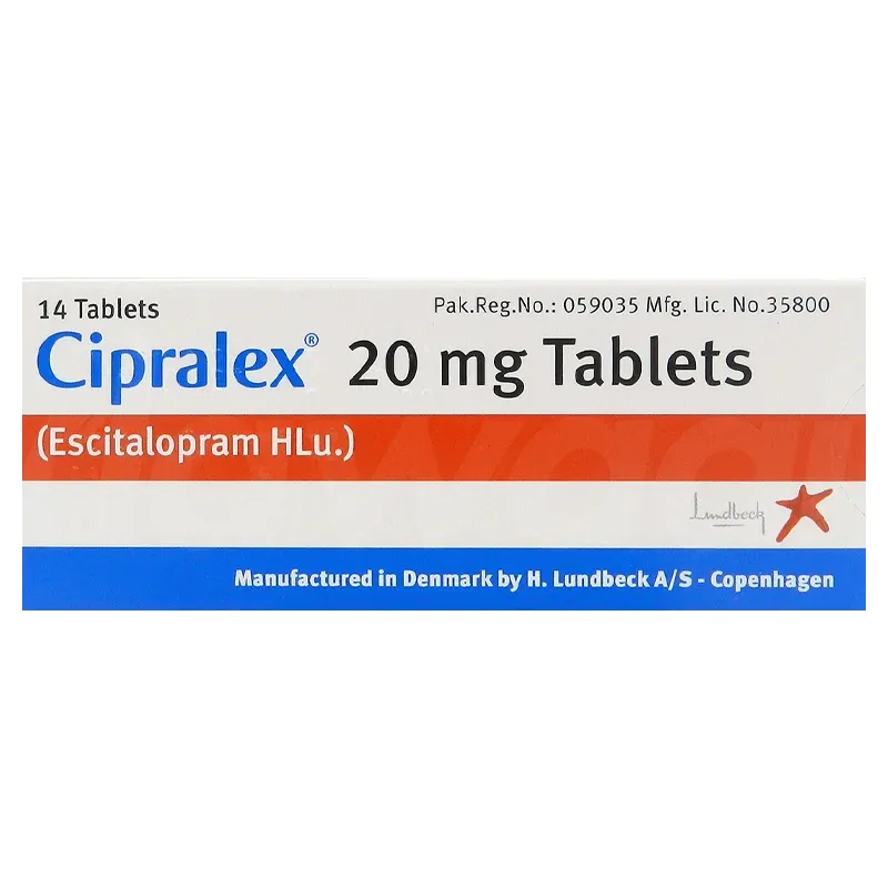 CIPRALEX 20 MG TABLET