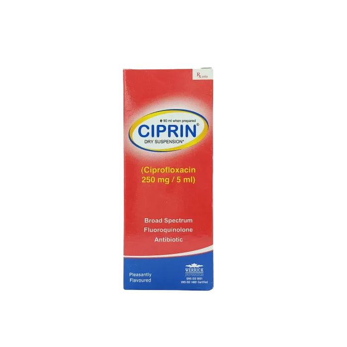 CIPRIN 250MG 60ML SYRUP