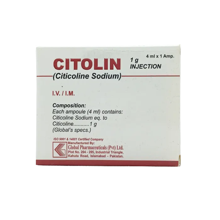CITOLIN 1 GM 1 AMP INJECTION