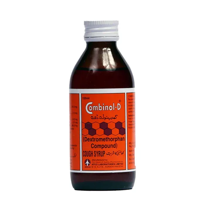 COMBINOL D COUGH 120ML SYRUP