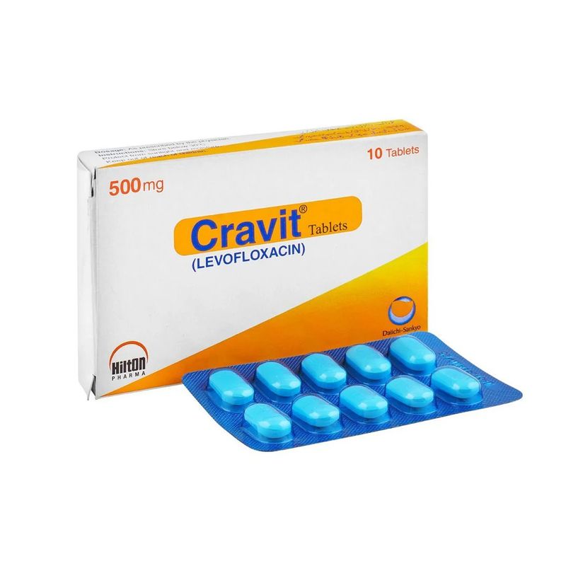 CRAVIT TABLET 500 MG
