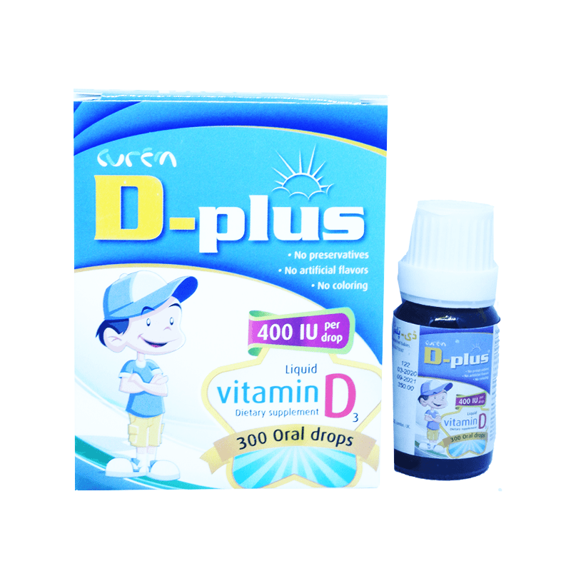 D PLUS 400IU 300 ORAL DROP