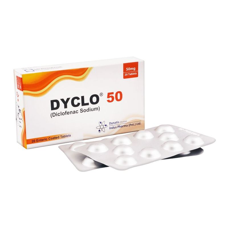 DYCLO 50 MG TABLET