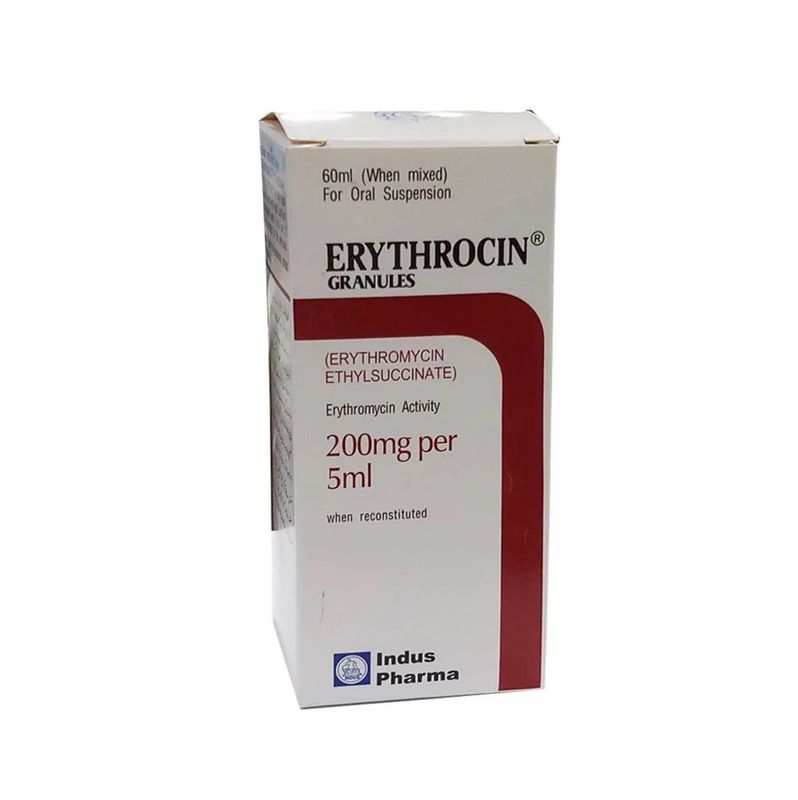 ERYTHROCIN 200MG 60ML SYRUP