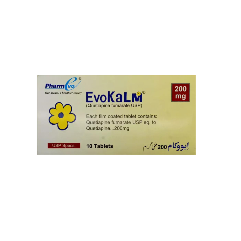 EVOKALM 200 MG TABLET