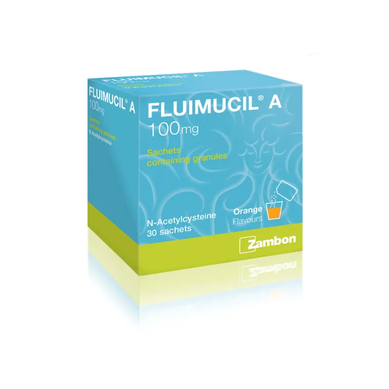 FLUIMUCIL A 100 MG 30X3GRAM POWDER