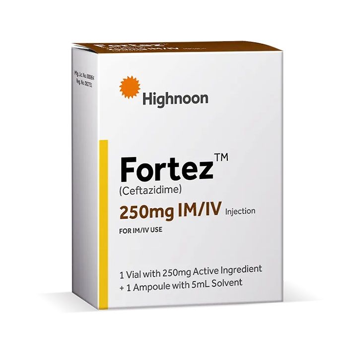 FORTEZ 250MG IM/IV INJECTION