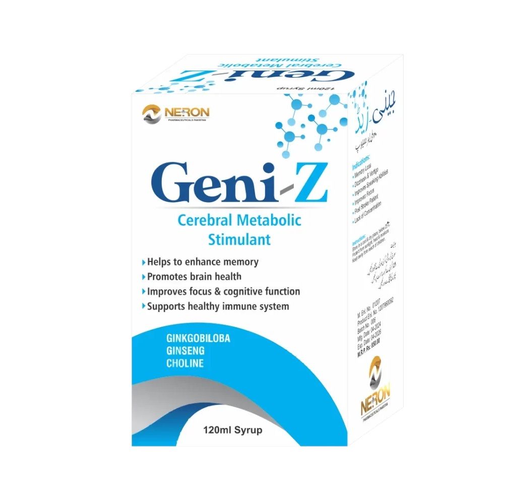 GENI Z 120ML SYRUP