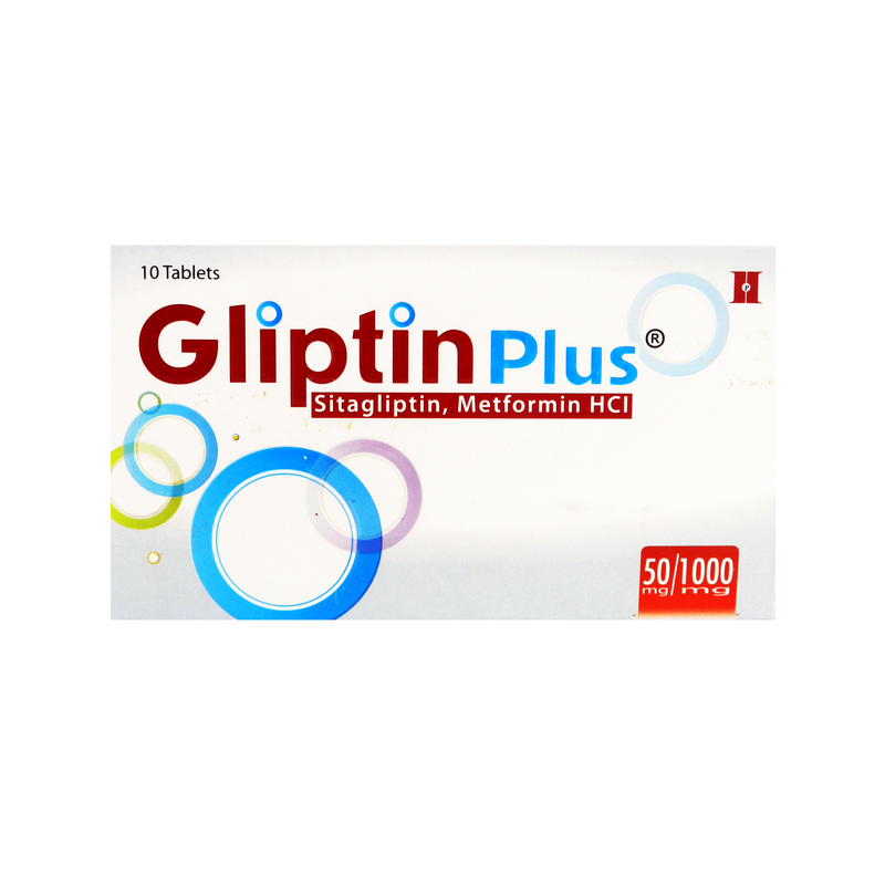 GLIPTIN PLUS 50/1000MG TABLET