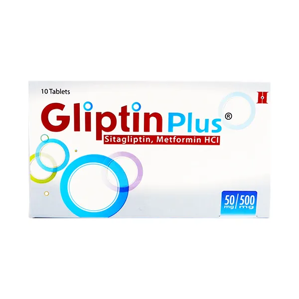 GLIPTIN PLUS 50/500MG TABLET