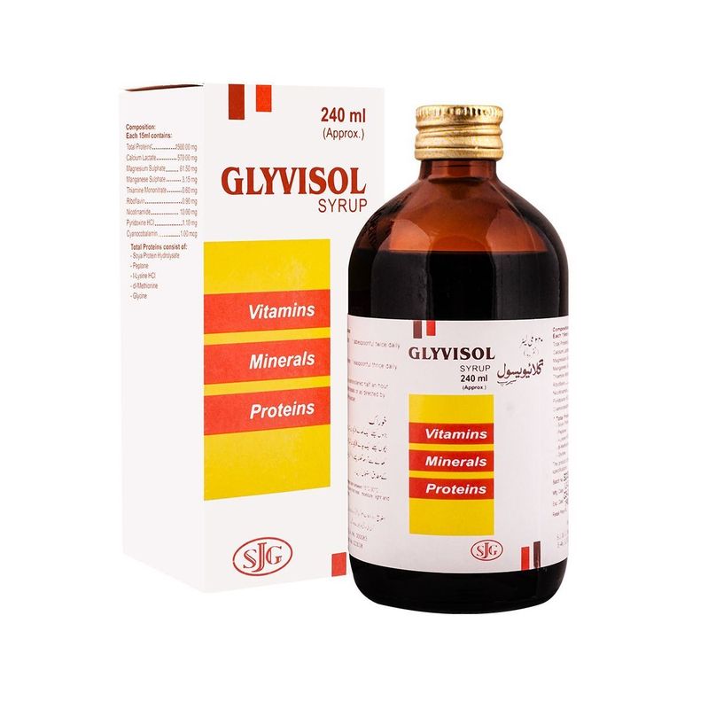 GLYVISOL SYRUP 240ML