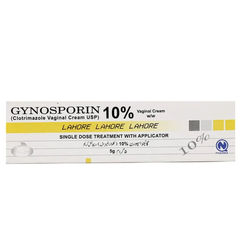 GYNOSPORIN VAGINAL CREAM 10 % 5 GRAM