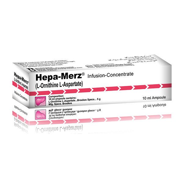 HEPA MERZ INF 10 ML INJECTION