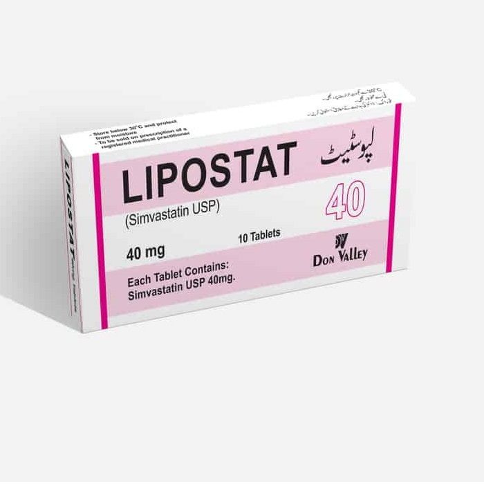 LIPOSTAT 40MG TABLET