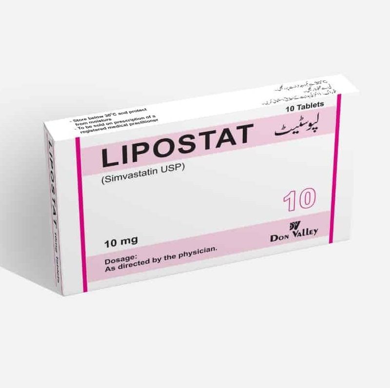 LIPOSTAT 10 MG TABLET