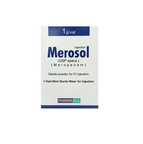 MEROSOL 1GM INJECTION