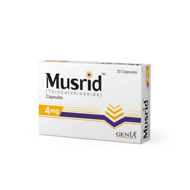 MUSRID 4MG CAPSULE