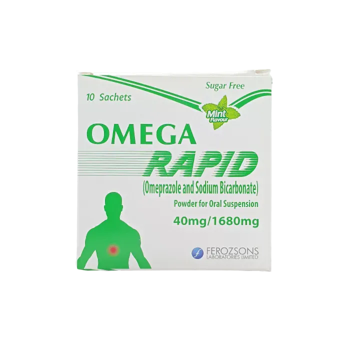 OMEGA 40/1680 MG SACHETS