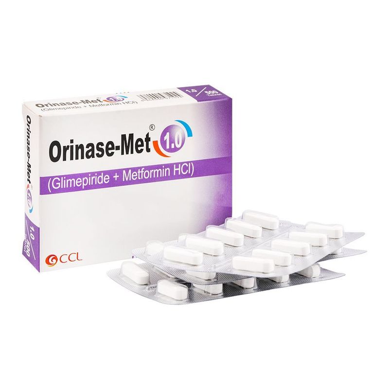 ORINASE MET 1/500 MG TABLET