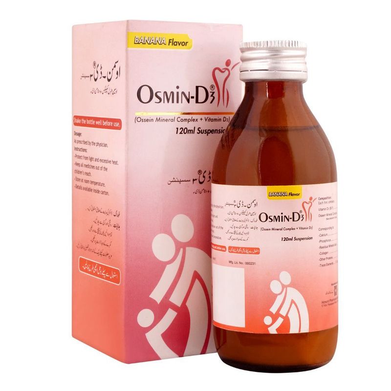 OSMIN D3 120ML SYRUP