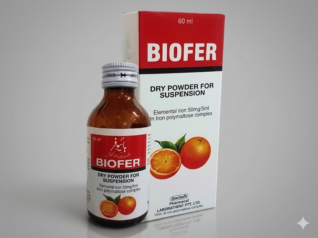 BIOFER 50MG/5ML 60ML SYRUP