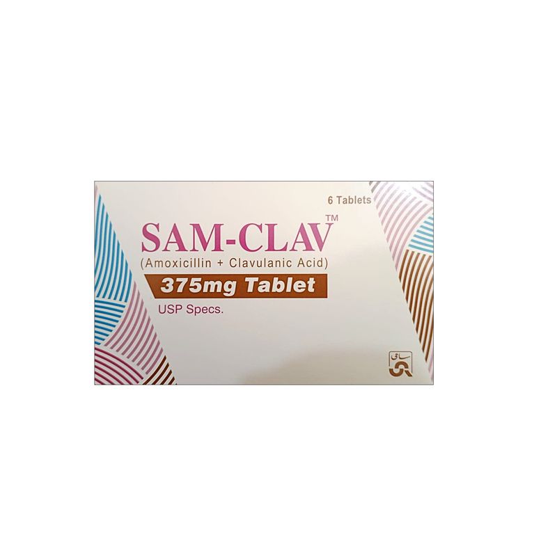 SAM CLAV 375 MG TABLET