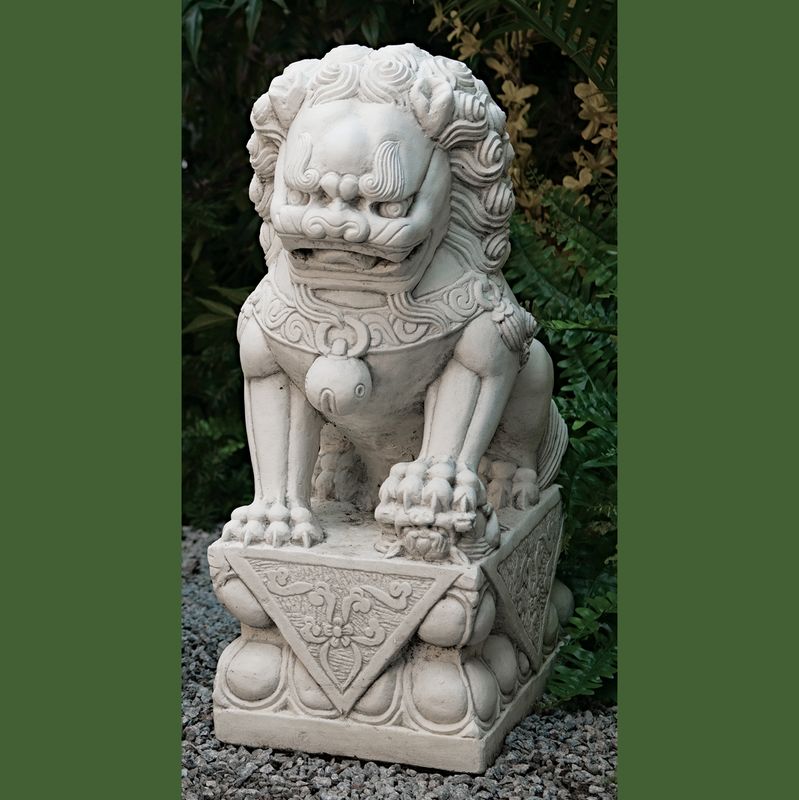 39601 Lg. Foo Dog w/ Baby
