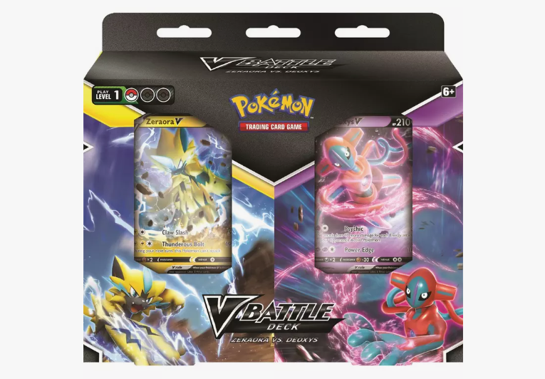 POKEMON V Battle Deck Zeraora VS. Deoxys