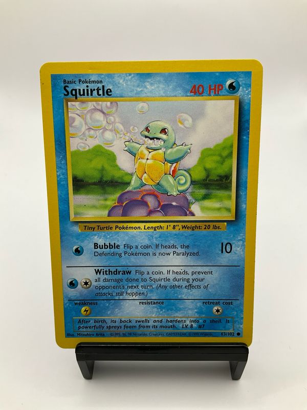 2024 POKEMON SQUIRTLE BASE 63/102