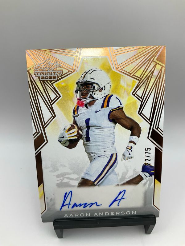 2025 LEAF TRINITY AUTO AARON ANDERSON /75 BA-AA1