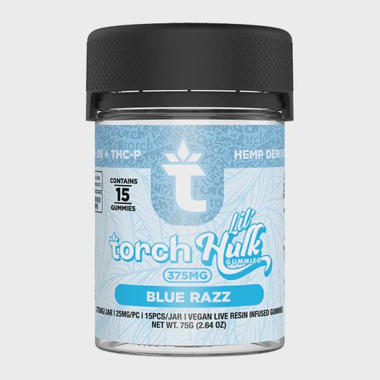 BLUE RAZZ THCP GUMMIES- 375MG