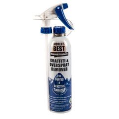 Worlds Best Graffiti Overspray Remover for Painted & Sensitive Surfaces
