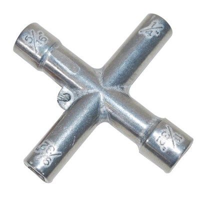 Wash Life Four-Way Water Key