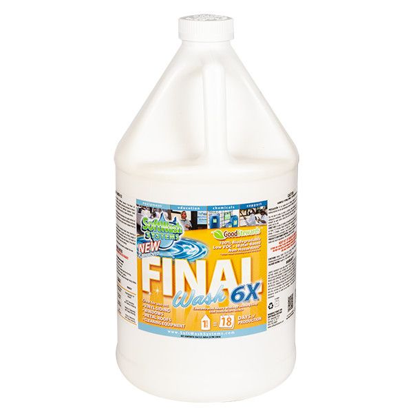 Final Wash 6X 1 Gallon