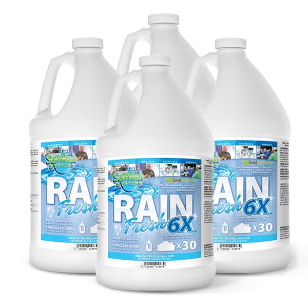 Rain Fresh 6X 1 Case (4 Gallons)