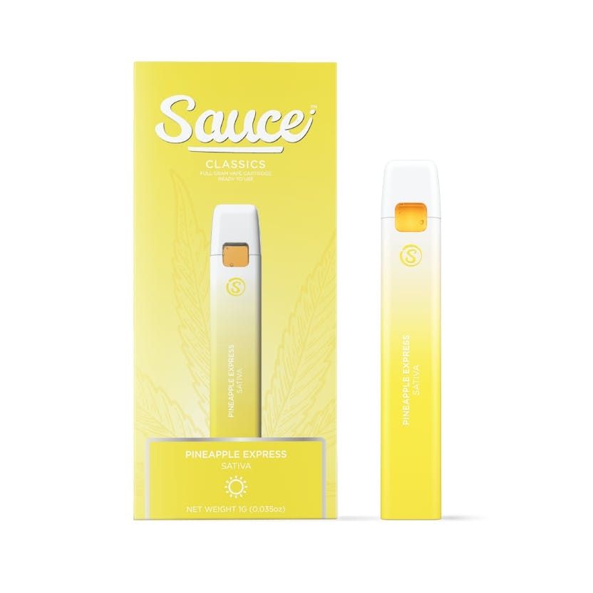 Sauce Classics: 1g Disposable Vape - Pineapple Express SATIVA
