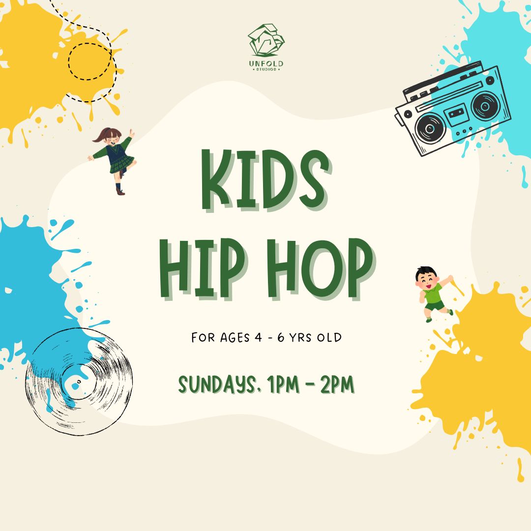 KIDS HIP HOP by Teacher Odri (4 SESSIONS)