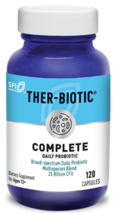 Ther-Biotic Complete Capsules 25+billion CFU 120 capsules (Refrigerated)