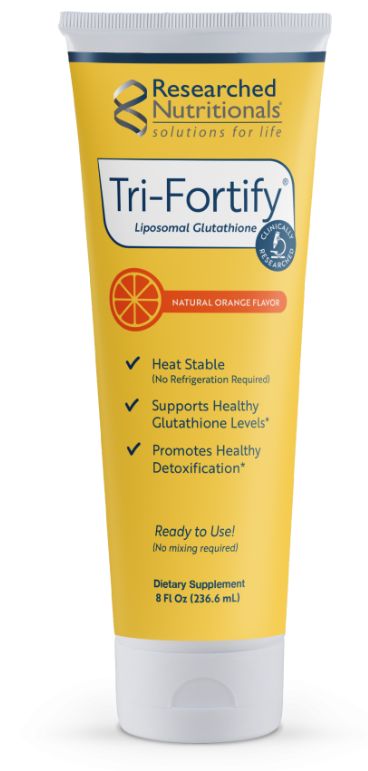 Tri-Fortify Orange® Liposomal Glutathione – Orange Tube