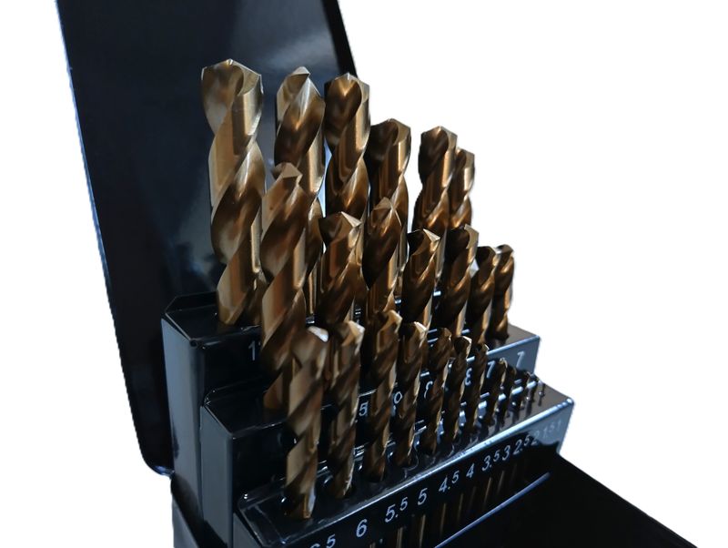 HSS cobalt boren set industriekwaliteit 25-delig