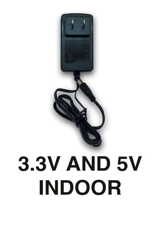 3.3V and 5V Indoor Power Supplies
