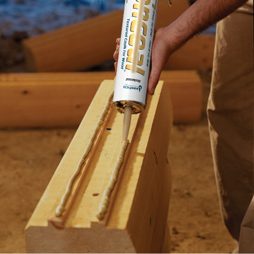 Log Home Caulking & Chinking Products | Sealants for Gaps & Cracks ...