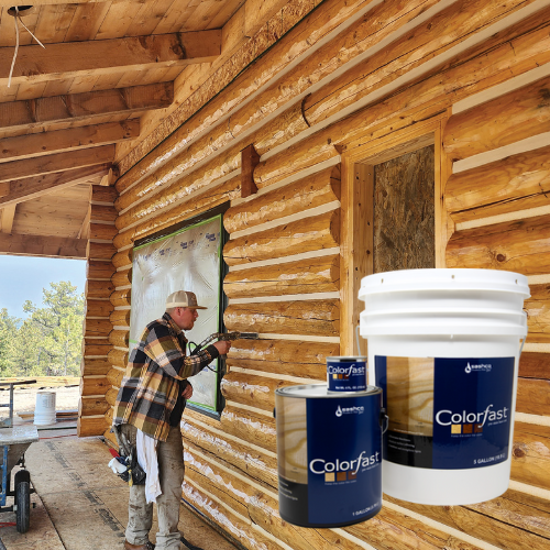 Pre-Stain Base Coat for Log Homes | Improve Stain Absorption ...