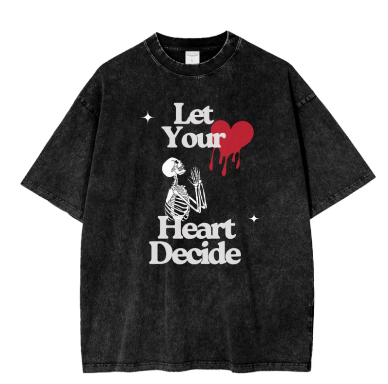 Let Your Heart Decide Graphic Tee