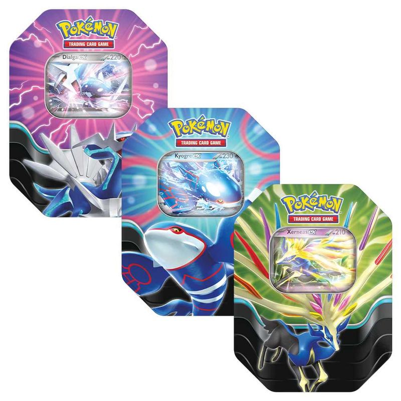Pokémon TCG: SV Spring Azure Legends Tin 3-Pack