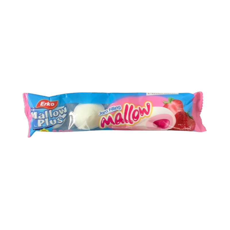 Erko Mallow Plus Jam Filling Mallow Strawberry Flavour 17g