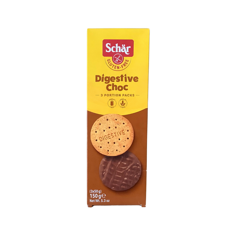 Schar Digestive Choc 150g