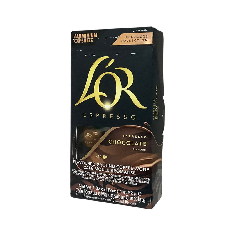 LOR Espresso Chocolate Flavour 52g/10 Capsules
