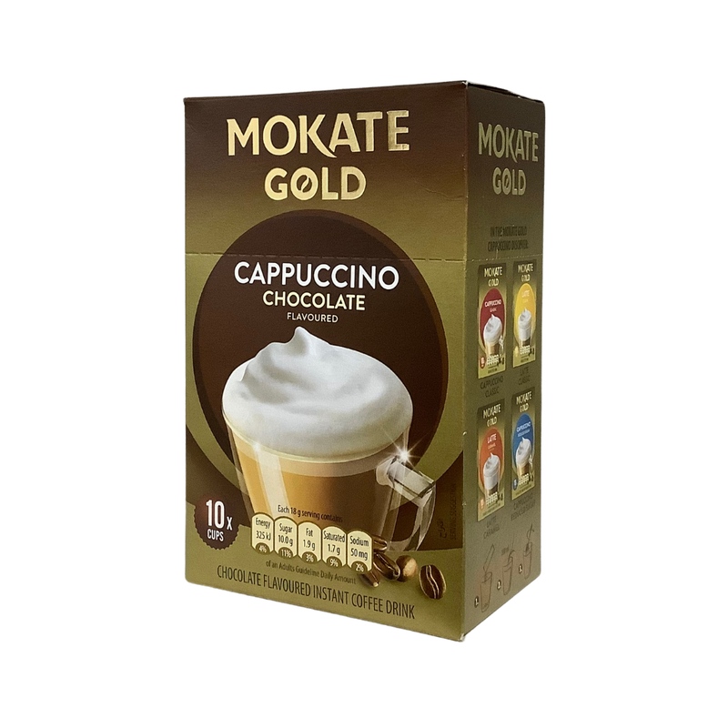 Mokate Gold Cappuccino Chocolate Flavoured 10 Sachets